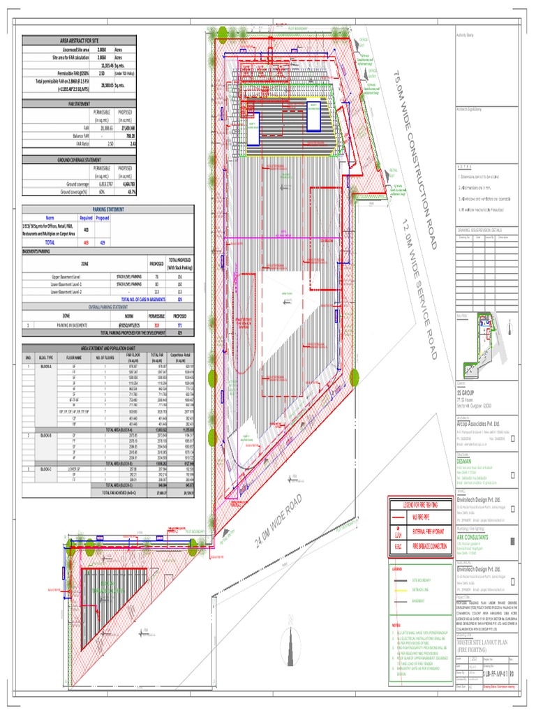 Fire Escape Plan | PDF | Building Technology | Building Engineering