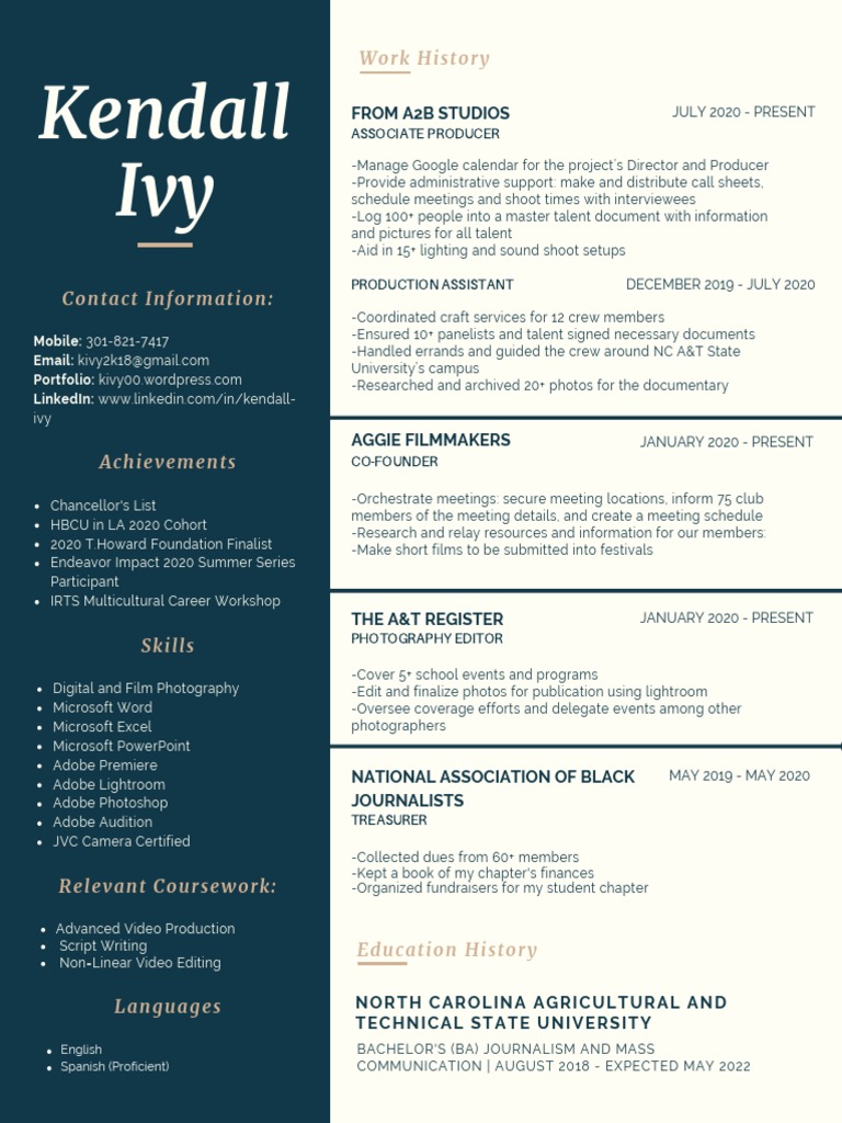 K. Ivy Resume | PDF | Business