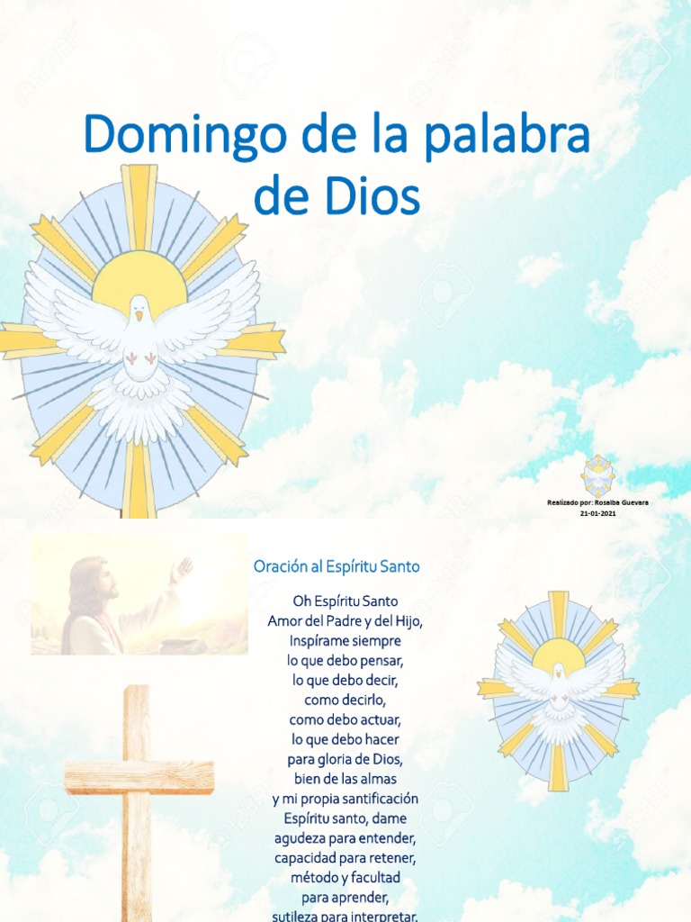 Domingo De La Palabra De Dios Pdf Misa Liturgia Sermón