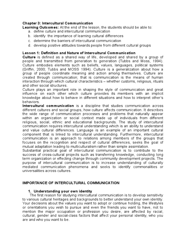 Intercultural Communication Essentials | PDF | Cross Cultural ...