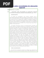 Informe Warnock | PDF | Educación especial | Maestros