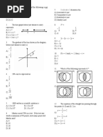 CSEC Trigonometry Past Paper Questions | PDF | Triangle | Trigonometry
