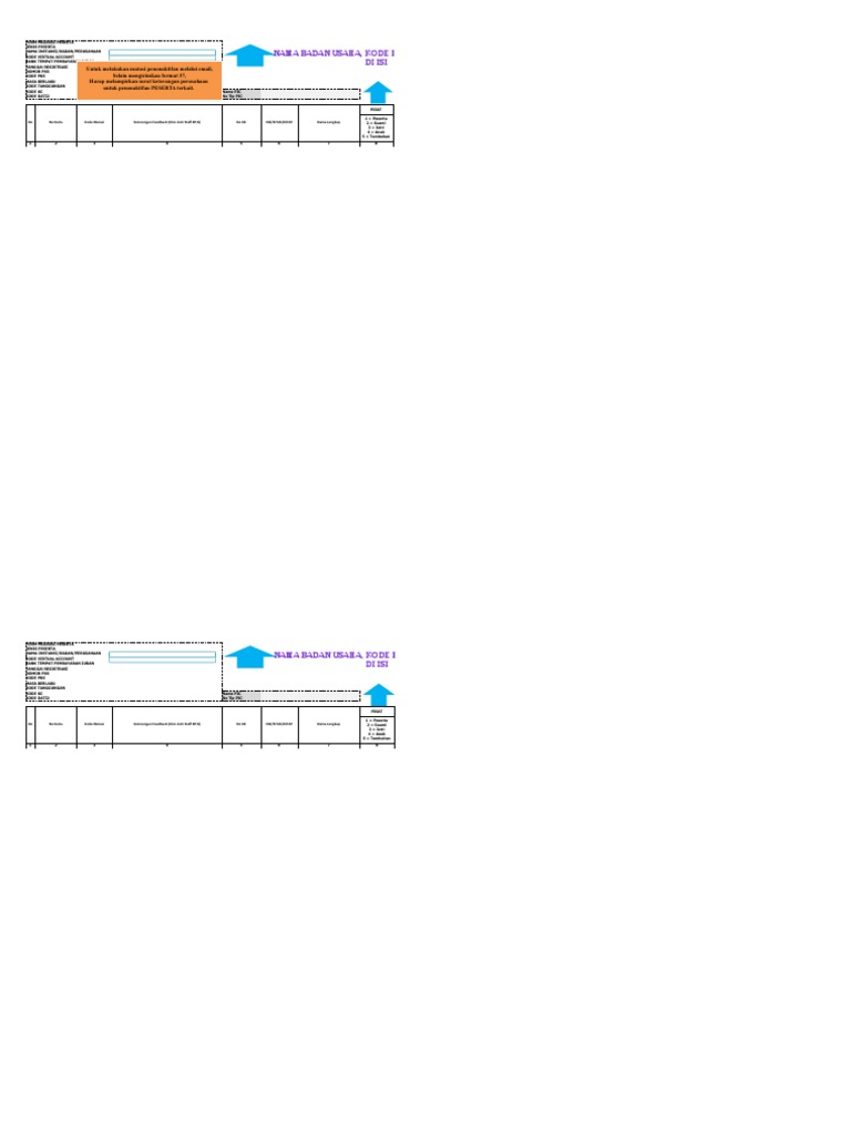 Format 37 - Mutasi Penonaktifan | PDF