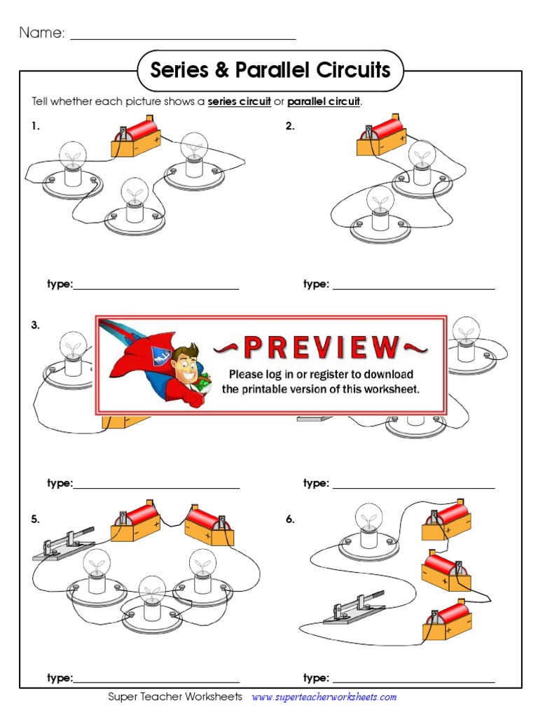 Series & Parallel Circuits: Name | PDF