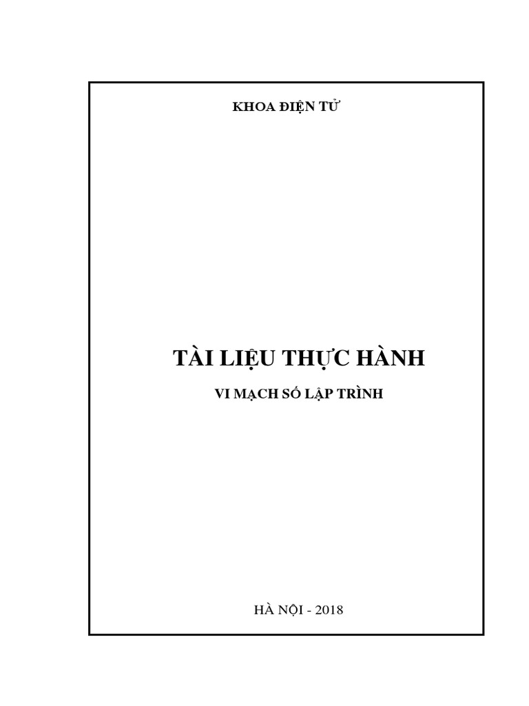 Thuc Hanh Thiet Ke Mach So | PDF