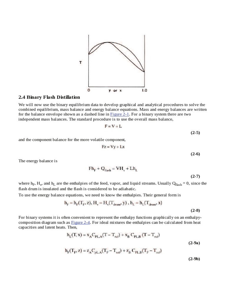 Binary Distillation | PDF | Business | Science & Mathematics