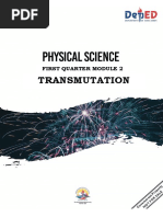 ADM-Physical Science Q2 Module 1 | PDF | Planets | Orbit