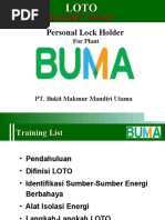 Standar Warna Demarkasi Area Kerja | PDF