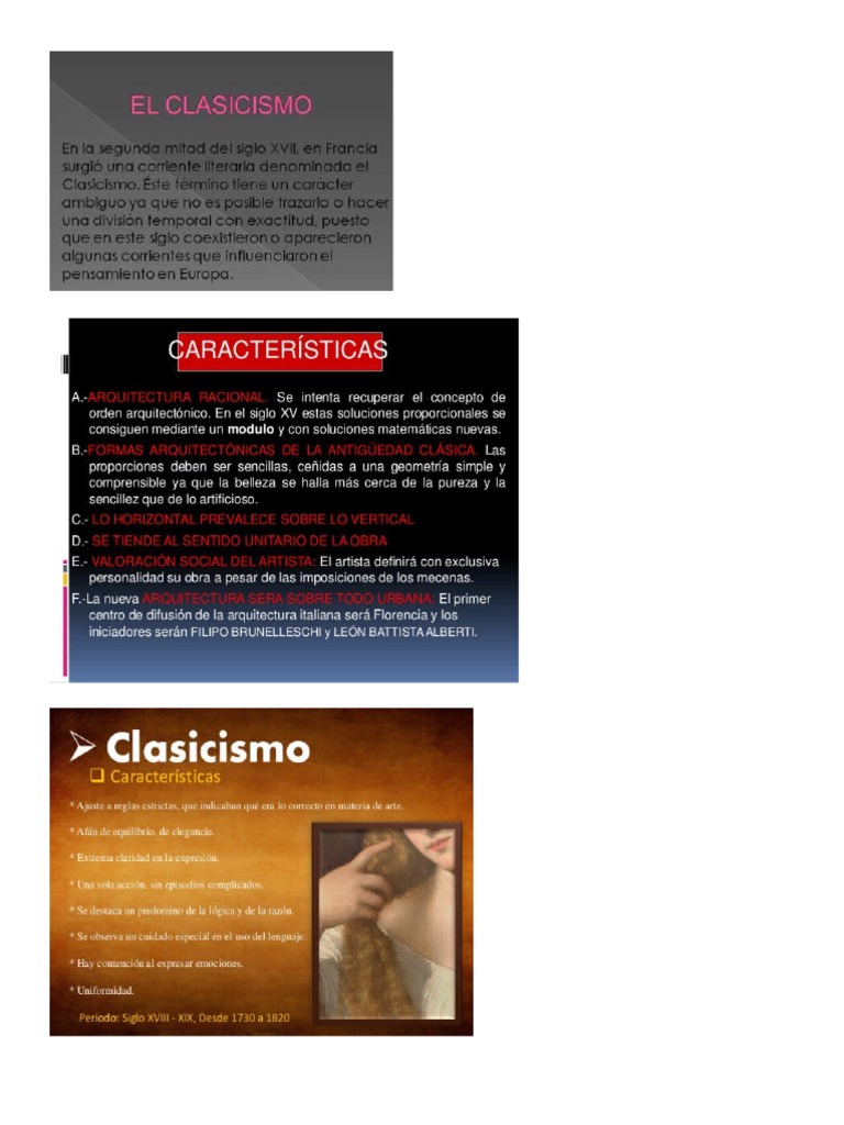 Classismo | PDF | Escultura | Antiguedad clasica