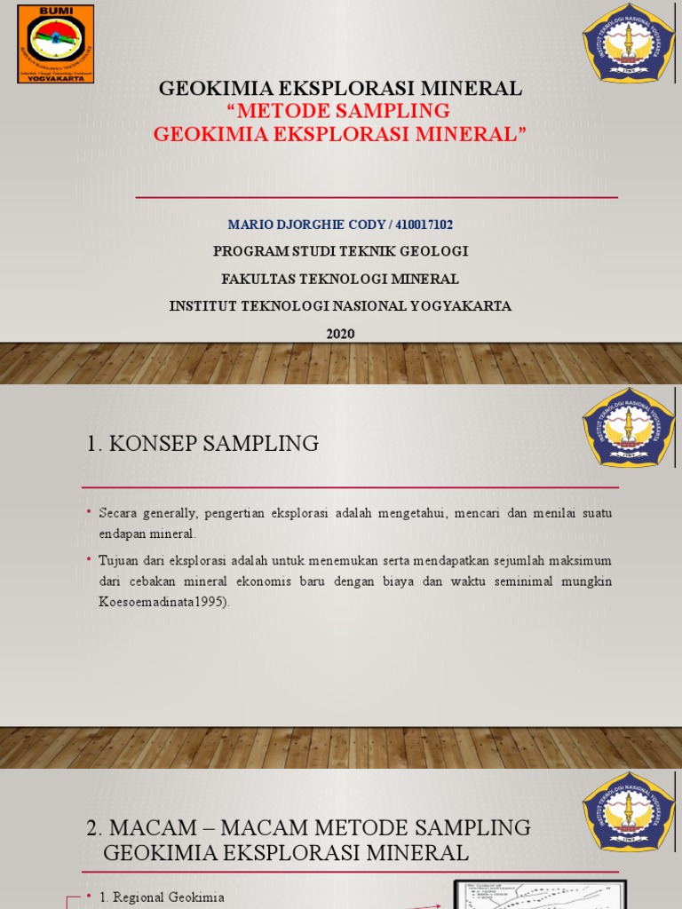 Metode Sampling Gem | PDF