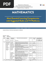 Grade 1 Curriculum Guide - Mathematics | PDF | Science | Knowledge