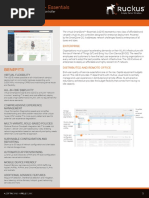 Data Sheet RUCKUS® SmartZone 144 (SZ144) - 0d - 0a | PDF | Wireless Lan | Computer Network