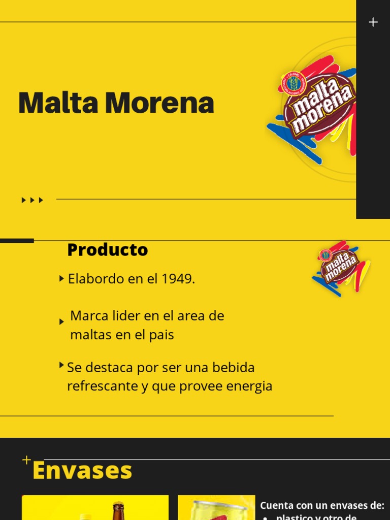 Malta Morena: Bebida Energizante y Refrescante | PDF