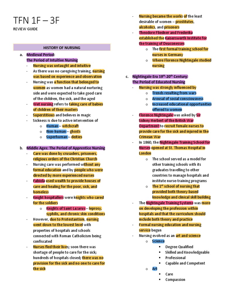 TFN Finals Reviewer | PDF | Immunity (Medical) | Theory