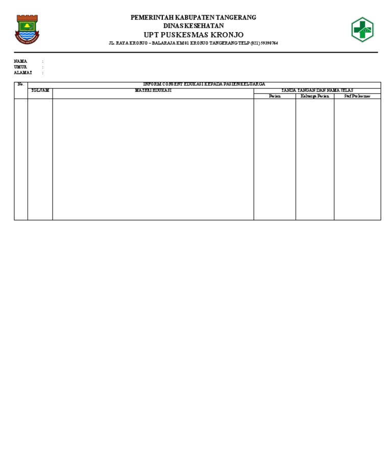 Lembar Edukasi Pasien | PDF