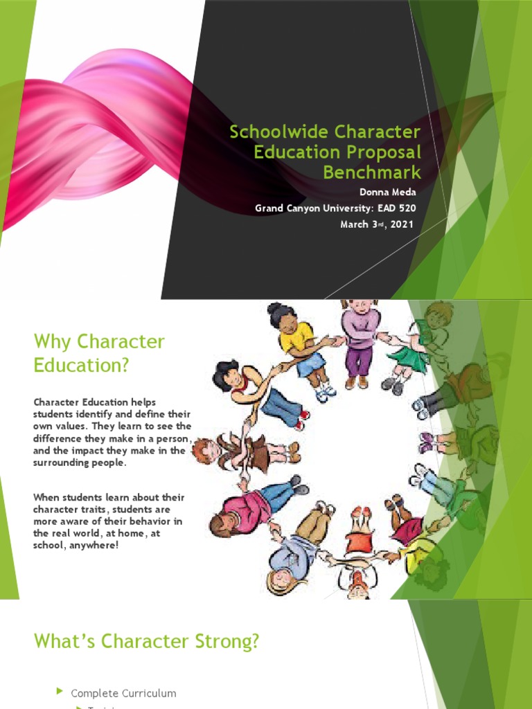 Character Education for Schools | PDF | Pedagogy | Teachers