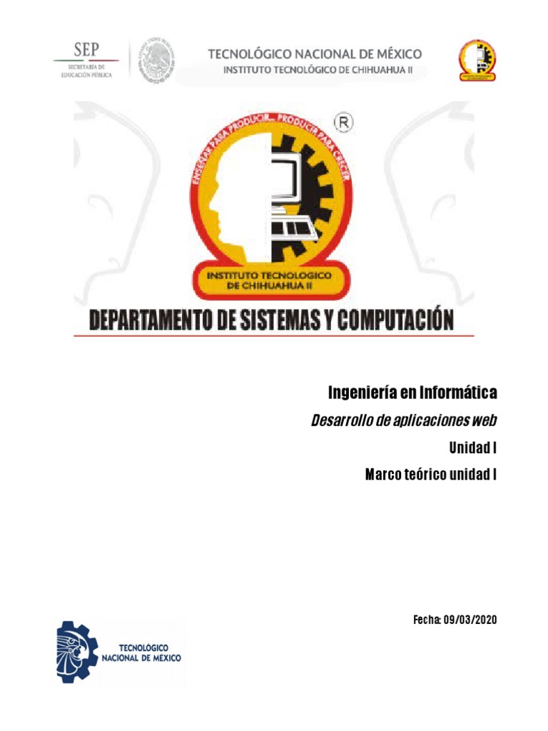 Marco Teórico Programación WEB | PDF | Red mundial | Internet y web