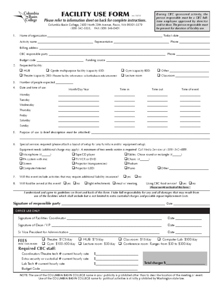 CBC Form | PDF | Fee | Business