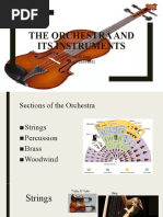 Instrumental Sections of The Western Orchestra | PDF