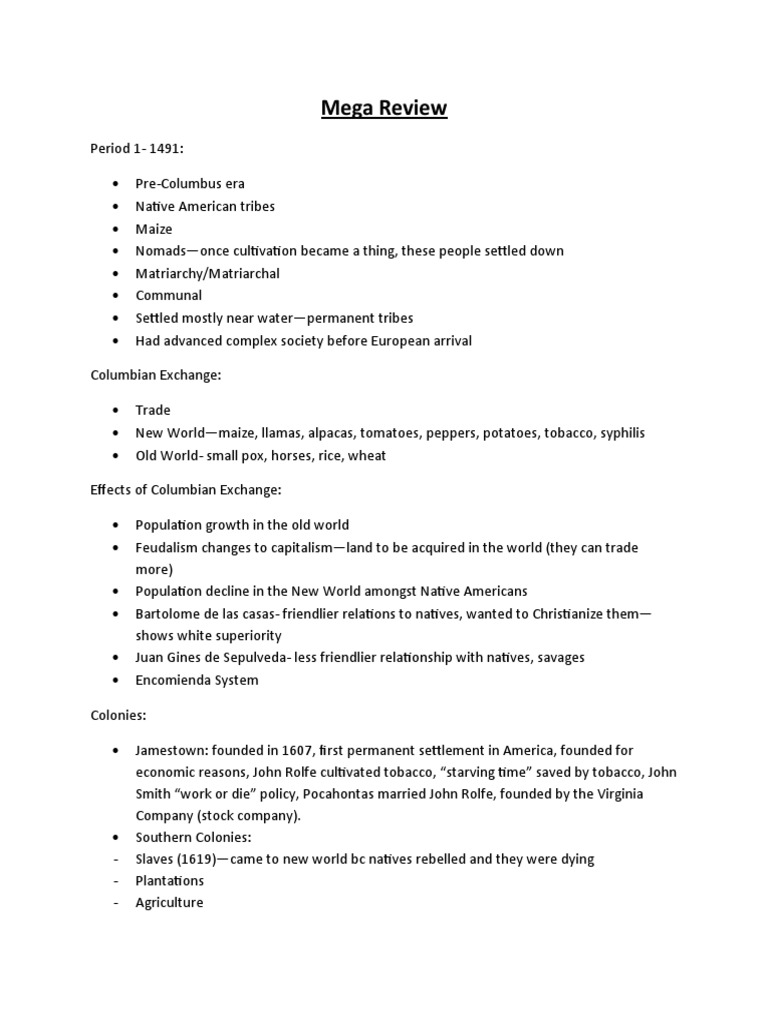 Pre-Columbian Native American Societies and the Columbian Exchange ...