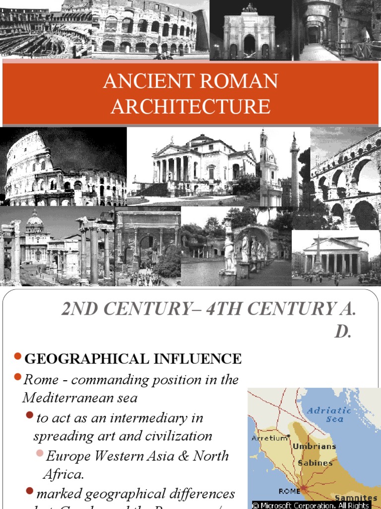 Ancient Roman Architecture Overview | PDF | Ancient Rome ...