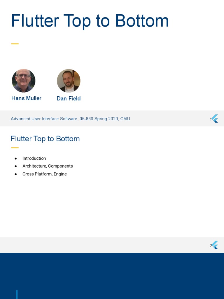 An Introduction to Flutter's Architecture, Components, and Cross ...