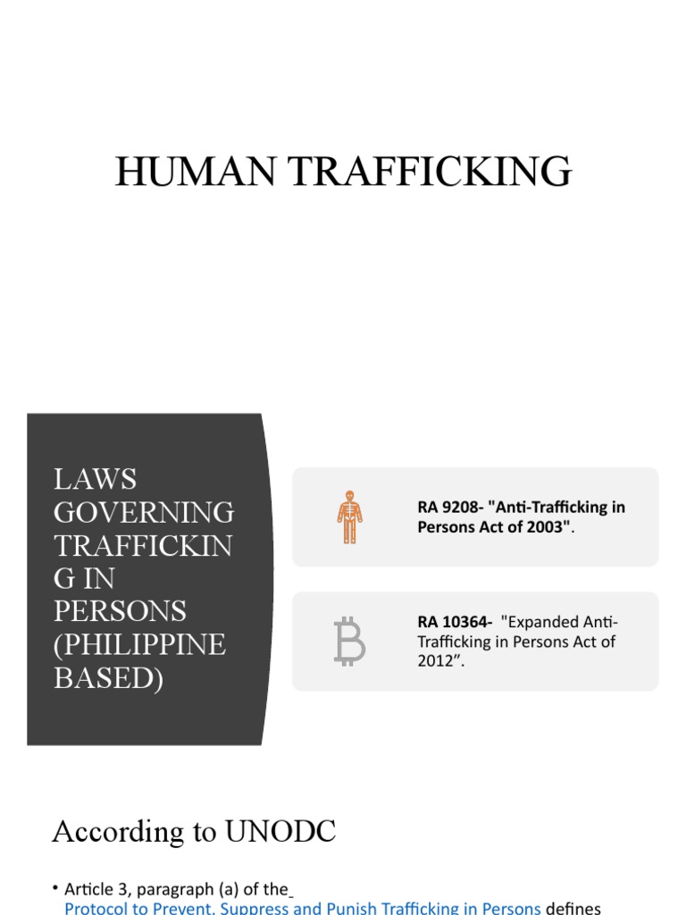 Human Trafficking | PDF | Sex Trafficking | Human Trafficking