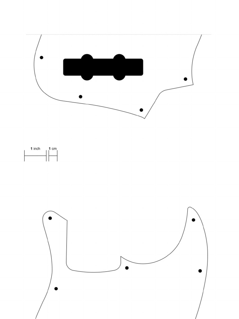 Fender Jazz Bass (Pickguard) | PDF