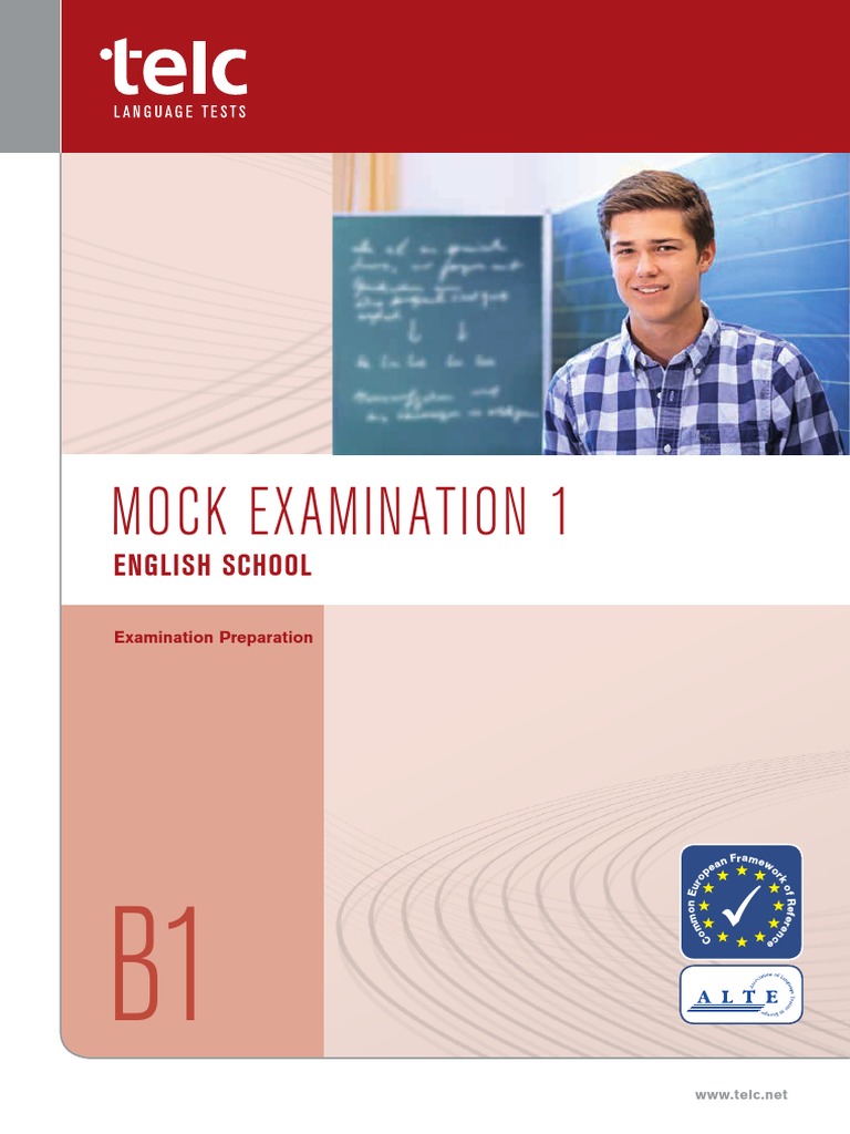 Telc English B1-School Uebungstest 1 | PDF | Educational Assessment And ...