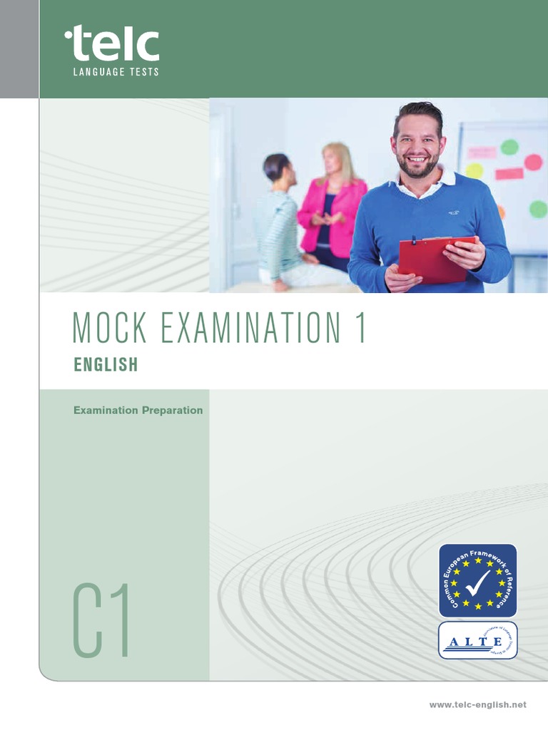 Telc English c1 Uebungstest 1 Format 2016 | Unduh gratis PDF | Gratuity ...
