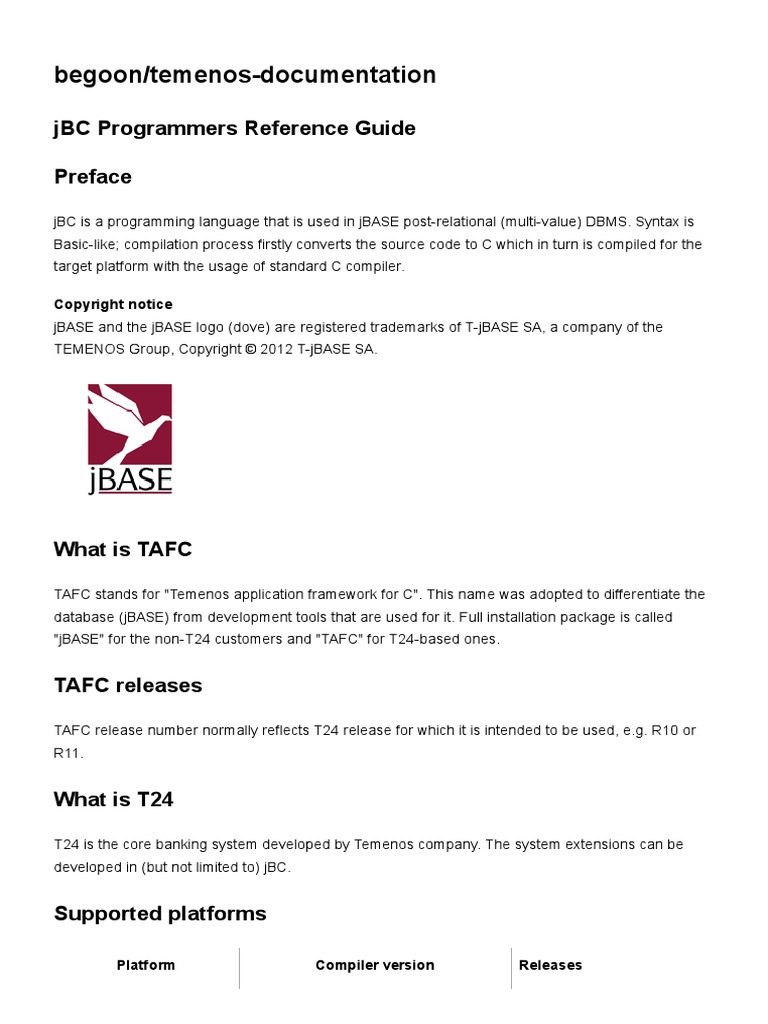 JBC Programmers Reference Guide | String (Computer Science) | Computer Terminal