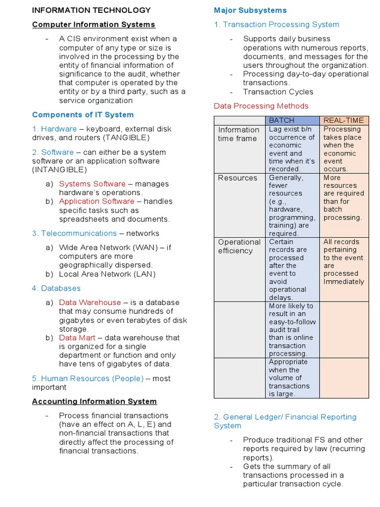 Information Technology | PDF | Databases | Information Age