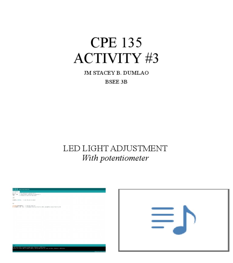 LED Light Adjustment | PDF