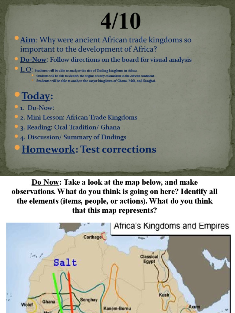 West African Trading Kingdoms | PDF | Africa | Qur'an