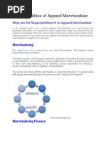 Flowchart of Merchandising | PDF | Production And Manufacturing ...