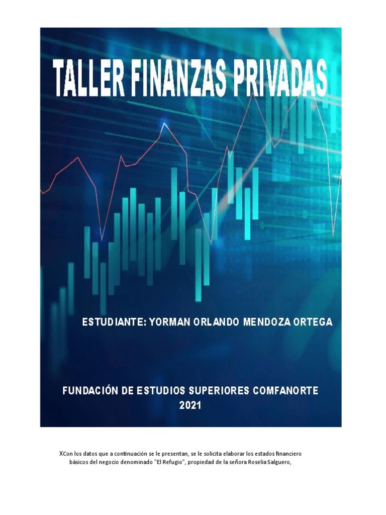 Taller 2 de Finanzas Privadas | PDF | Estado de resultados | Negocios ...
