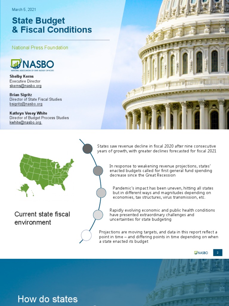 Mar 5 2021 - NASBO | PDF | Fiscal Year | Fund Accounting