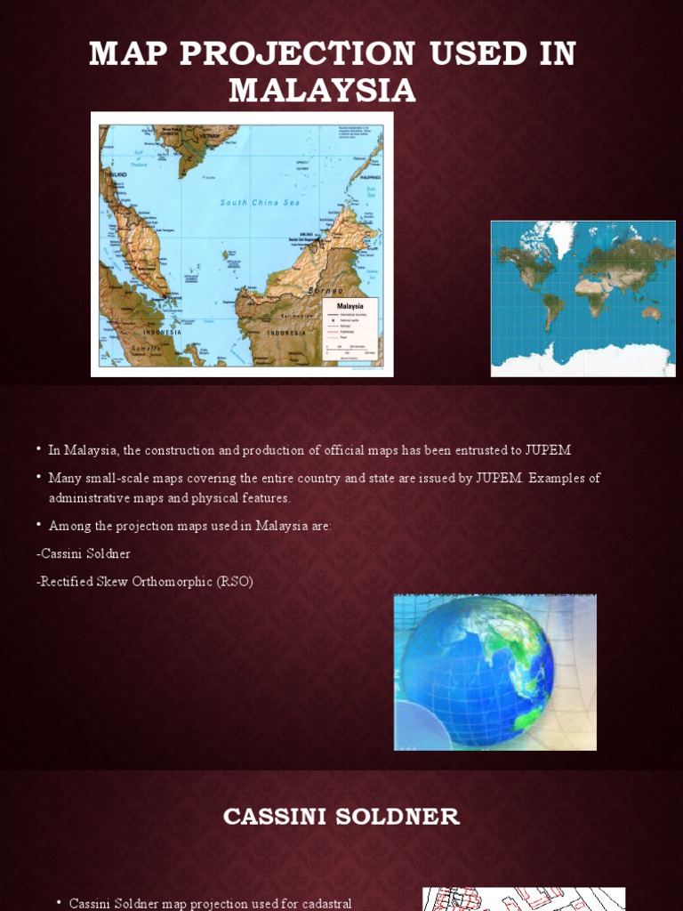 Map Projection Used in Malaysia | PDF | Science & Mathematics | Computers
