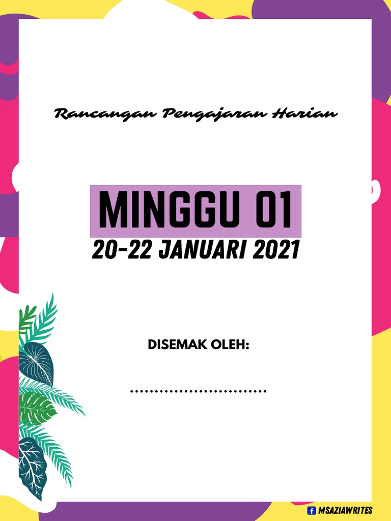 Divider RPH 2021 (Malay) | PDF