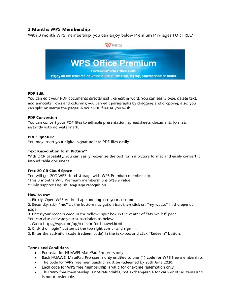 Wps Office Premium | PDF