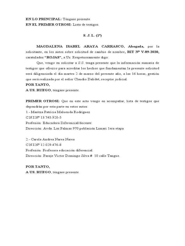 Tengase Presente | PDF