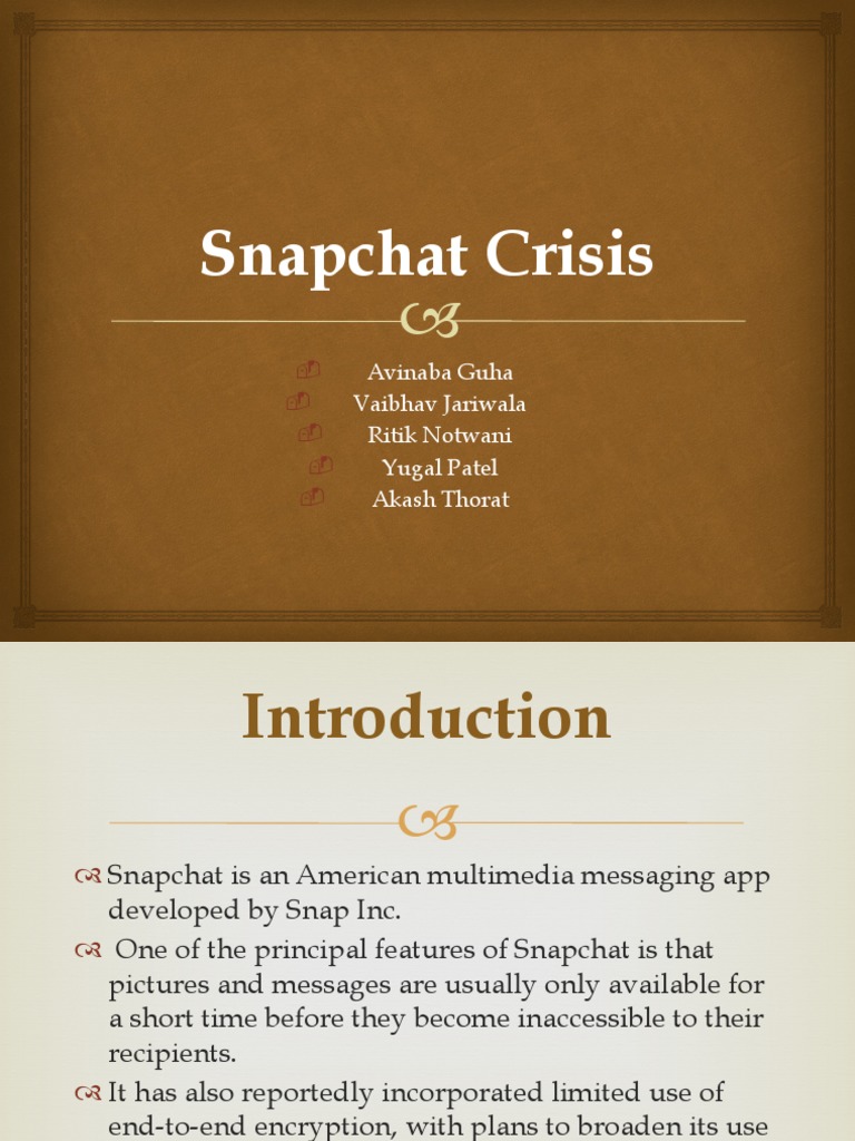 Snapchat | PDF | Snapchat | Websites