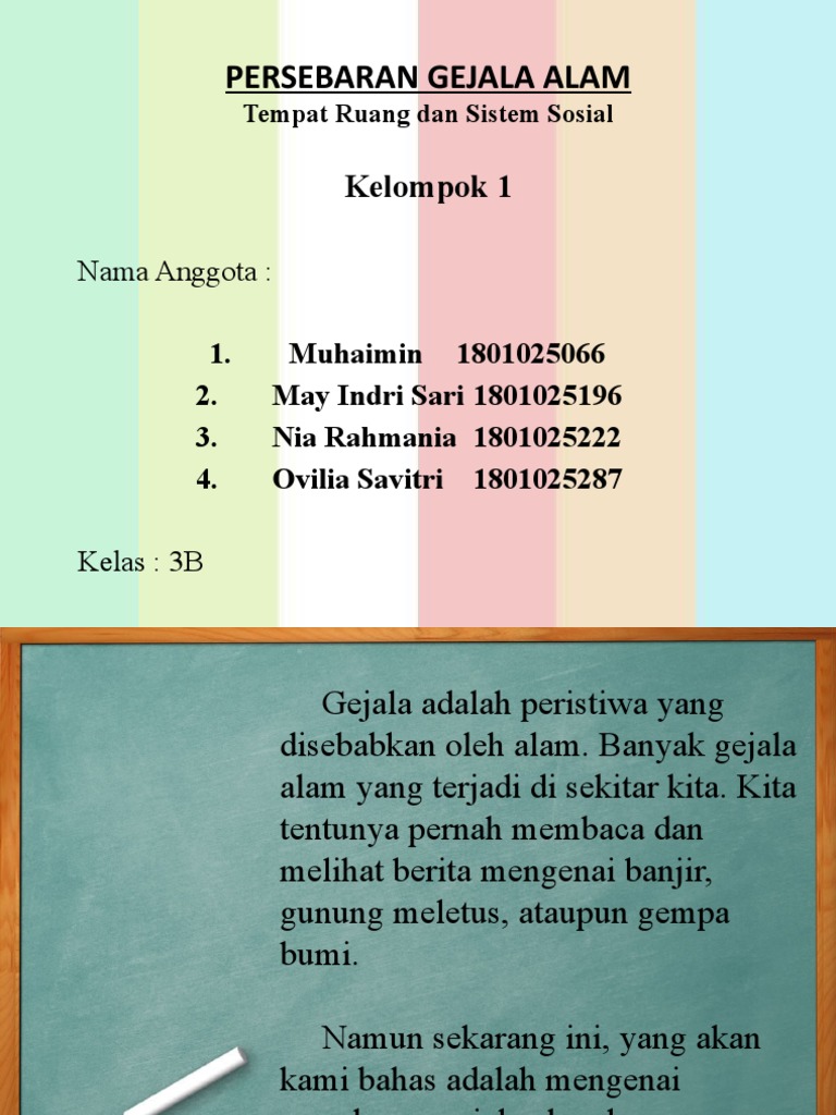 Gejala Alam: Atmosfer, Litosfer, Hidrosfer | PDF | Sains & Matematika