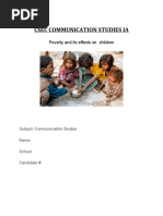 CARIBBEAN STUDIES SBA Guide | PDF | Data | Methodology