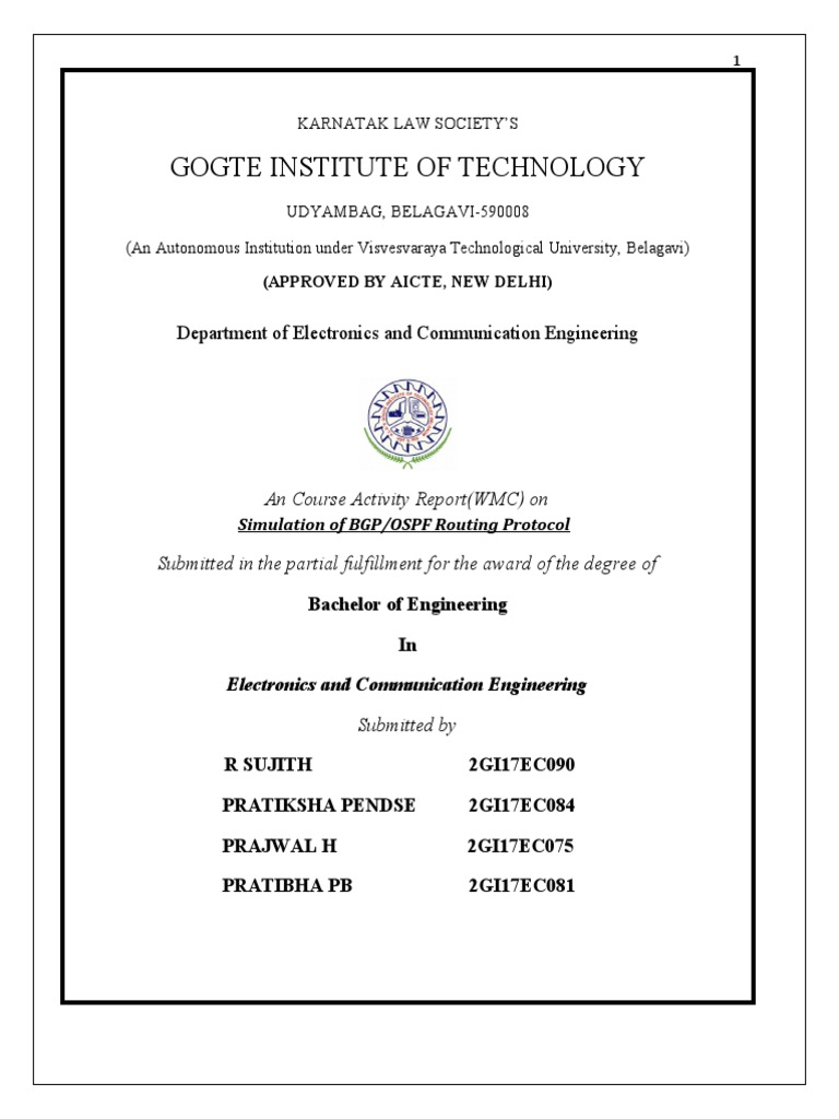 CCN Report | PDF | Virtual Private Network | Routing