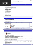 16 Point Msds Format As Per ISO-DIS11014 PDF | PDF | Dangerous Goods ...