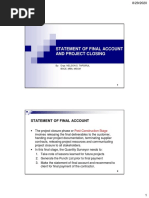 Statement of Final Account Template | PDF | Microsoft Windows | Microsoft