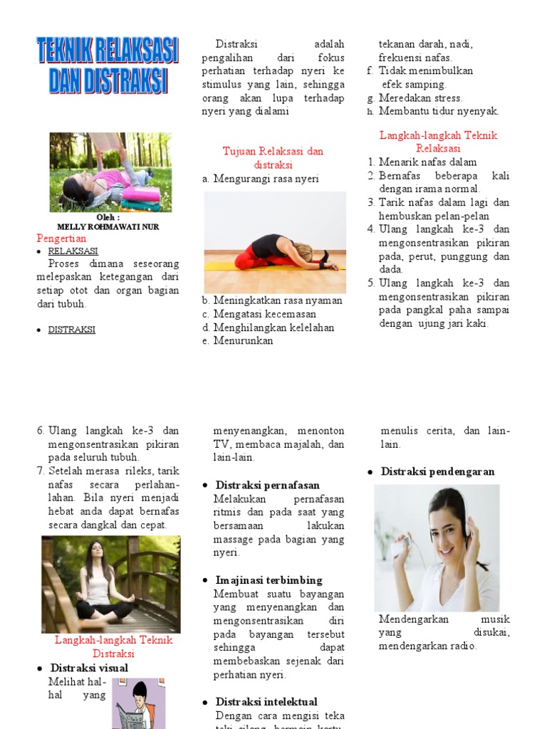 Teknik Relaksasi dan Distraksi Nyeri | PDF