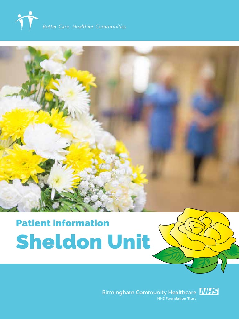 Sheldon Unit Patient Information Guide | PDF | Meal | Lunch