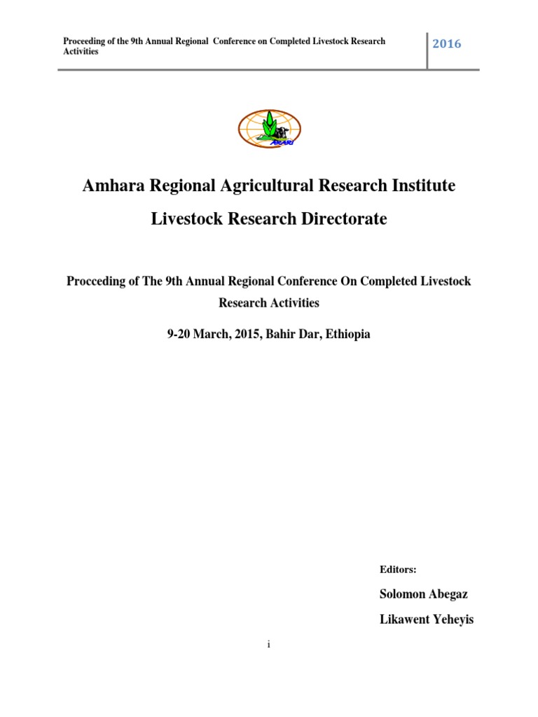 ARARI LRD 9th Proceedings | PDF | Legume | Agriculture